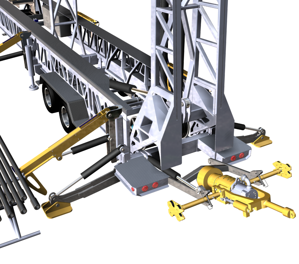 The XK-100 Super Handler™ - Venturetech Hydraulic Pipe Handler