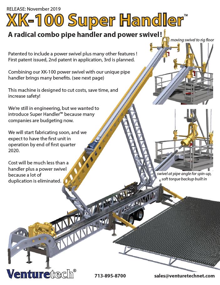 XK-100 SUPER HANDLER - Venturetech